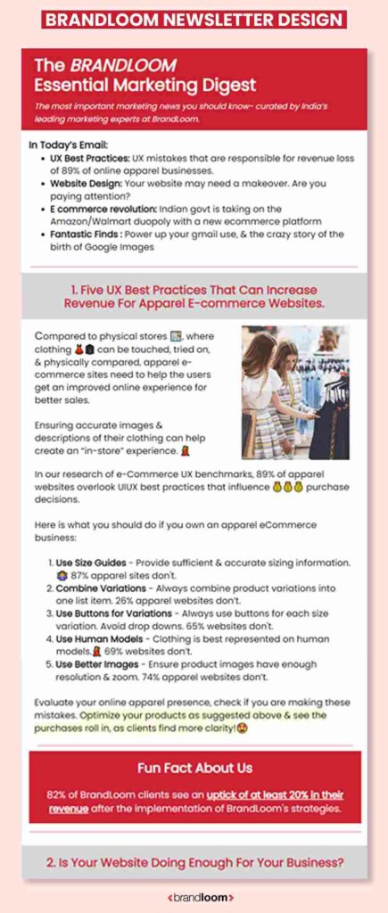 30 Best Creative Email Newsletter Design Template Ideas