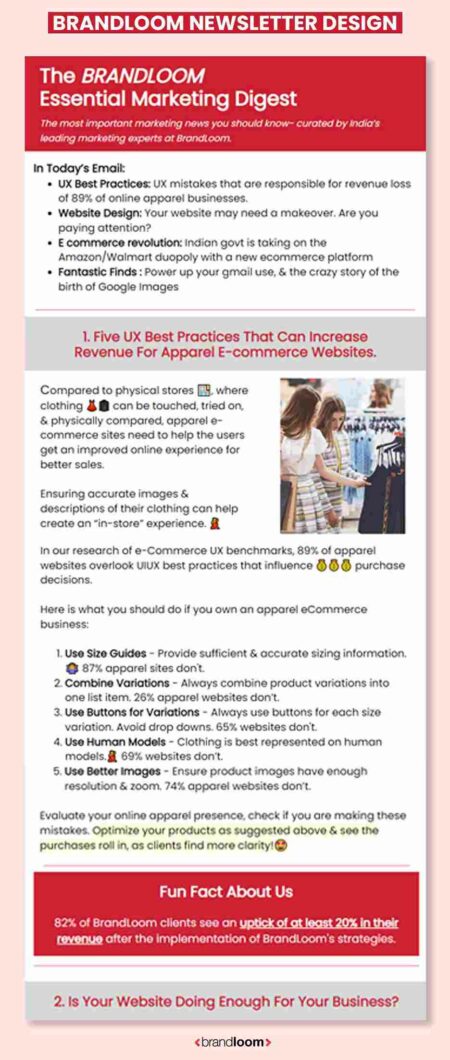 30 Best Creative Email Newsletter Design Template Ideas