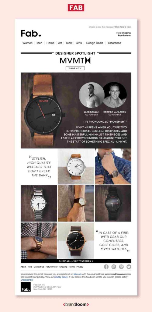 30 Best Creative Email Newsletter Design Template Ideas