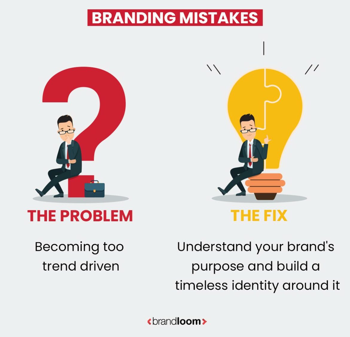 Common Branding Mistakes and How to Fix them | Brandloom