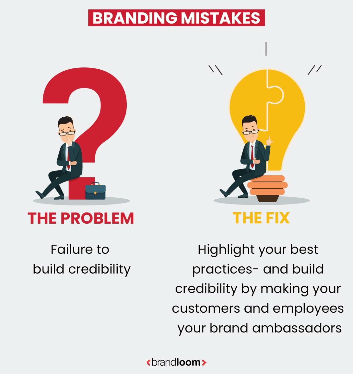 Common Branding Mistakes and How to Fix them | Brandloom
