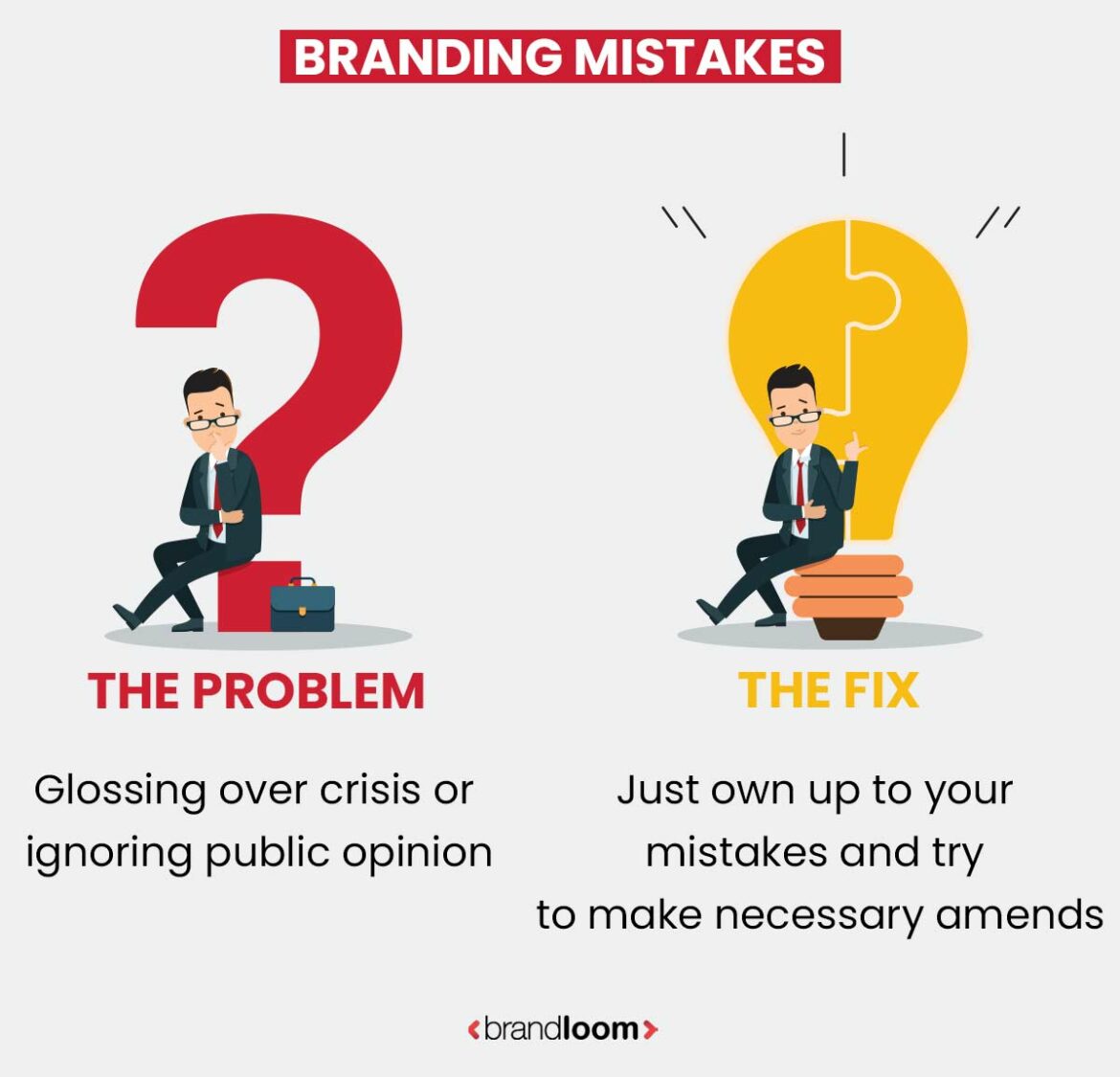Common Branding Mistakes and How to Fix them | Brandloom