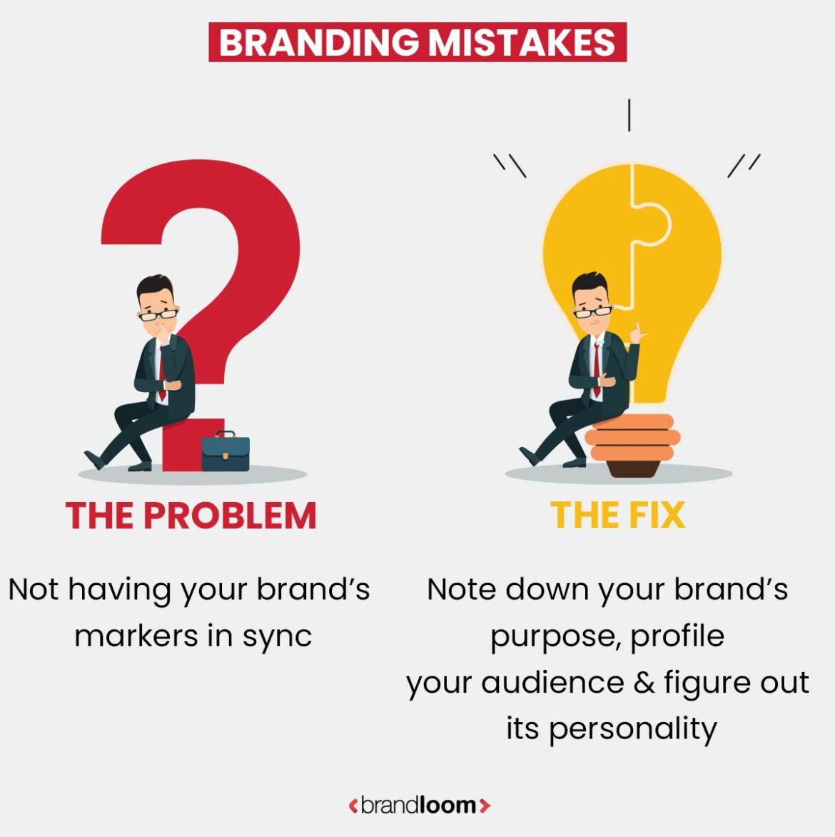 Common Branding Mistakes and How to Fix them | Brandloom
