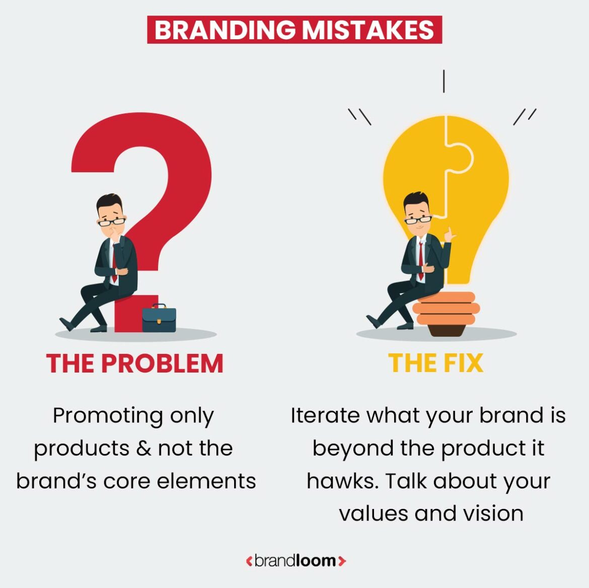 Common Branding Mistakes and How to Fix them | Brandloom